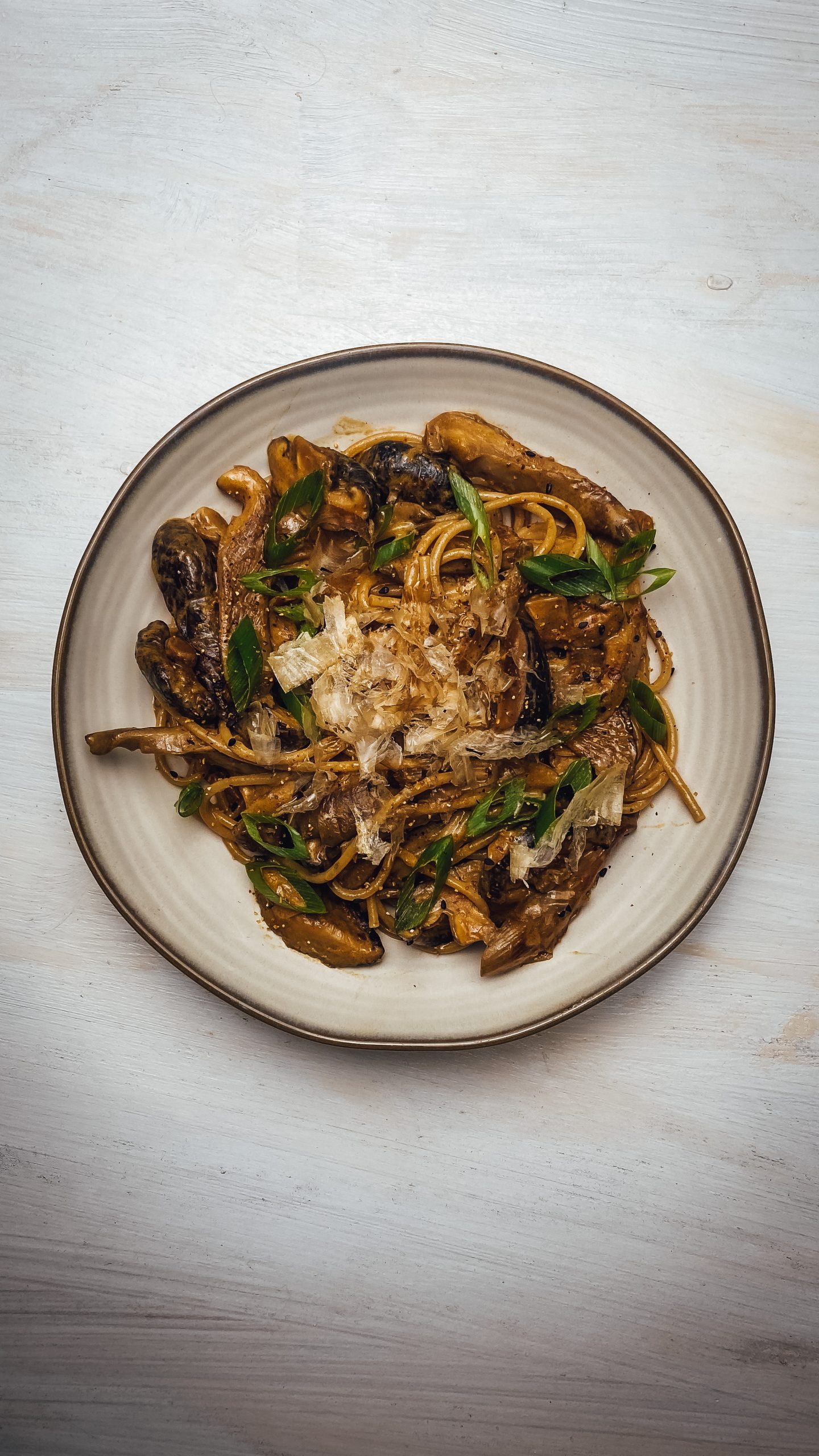 Pilz-Wafu-Spaghetti - Rezepte von Ana Tensta.